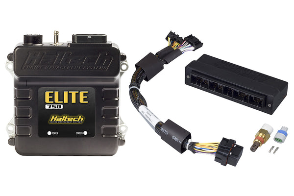 Haltech Elite 750 ECU + Plug'n'Play Adaptor Harness Kit (90-95 ...